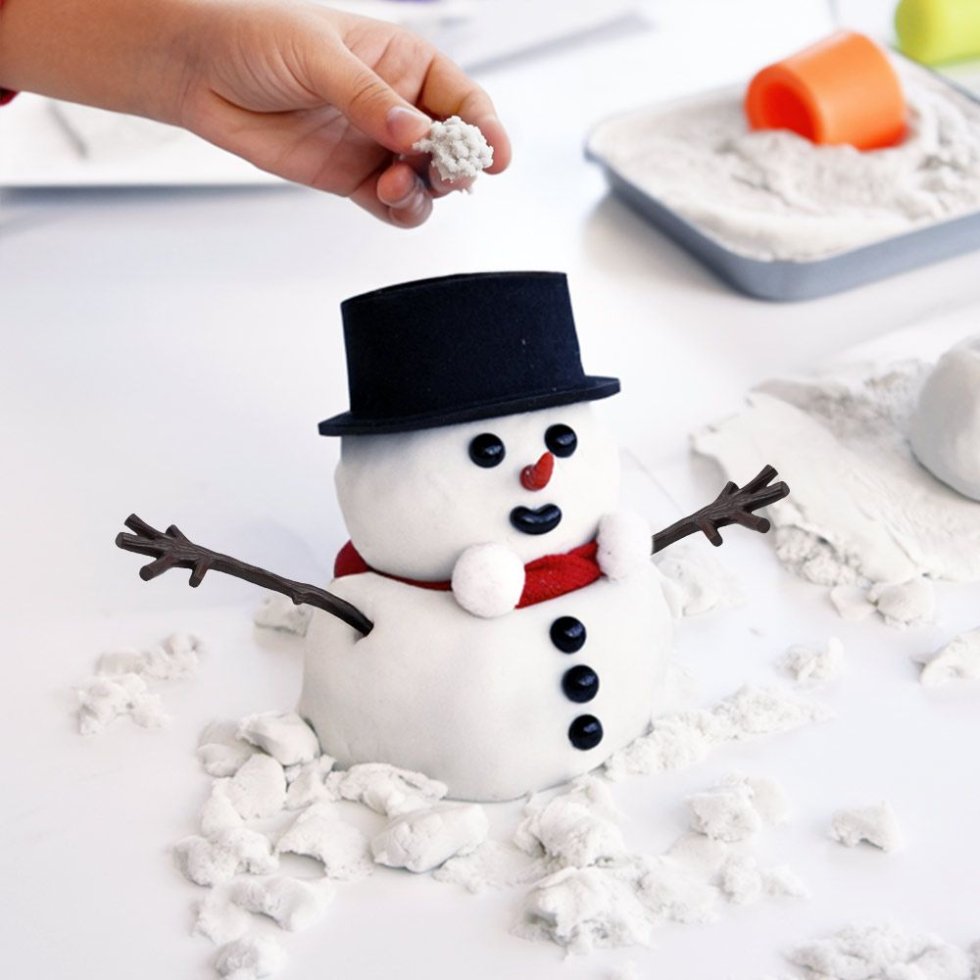 Muñeco de nieve - Construye un muñeco de nieve - Kit creativo DIY de ...