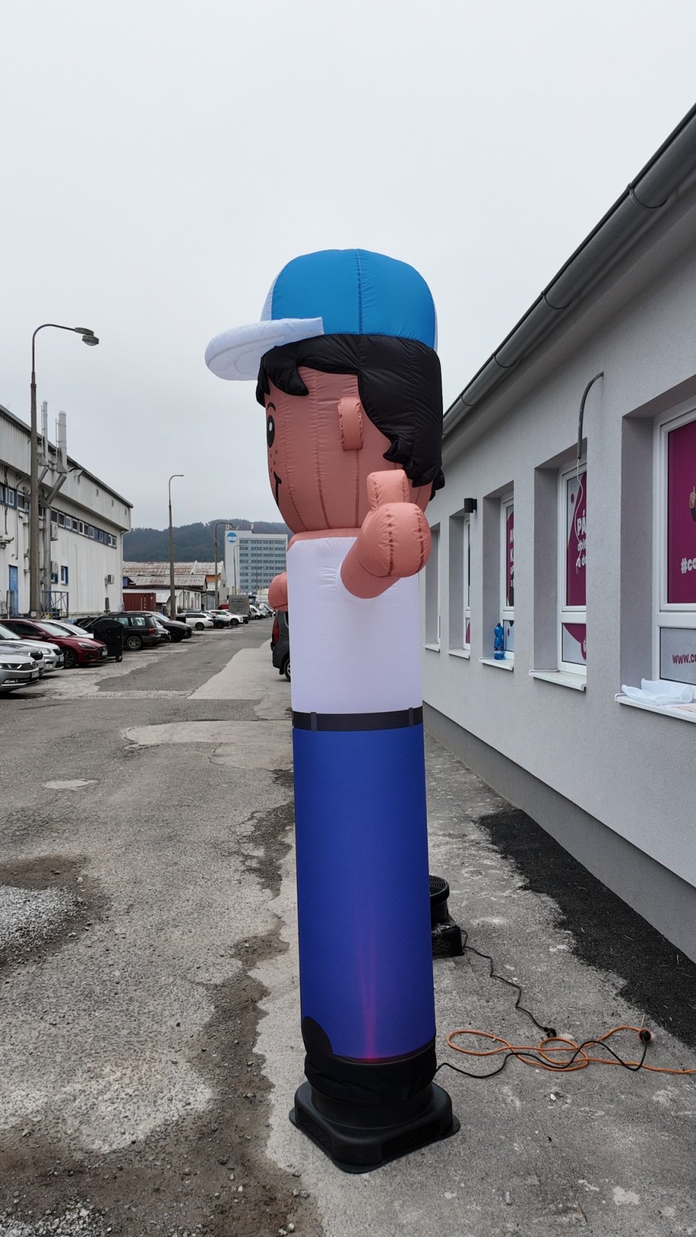 Inflatable Air Dancer Attention Grabber (Blue boy) 3m – Blow Up Dancing ...