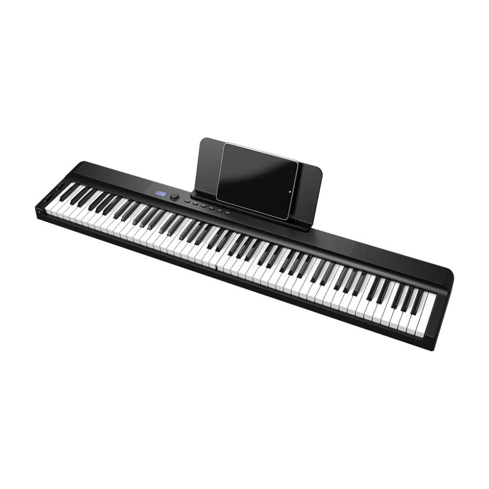 Elektrický klavír skladací- digitálne piano - 88 kláves + Nahrávanie ...