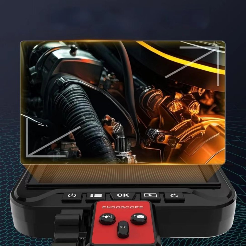 Best Endoscope 2-joint electrically rotating with FULL HD + 5" display ...