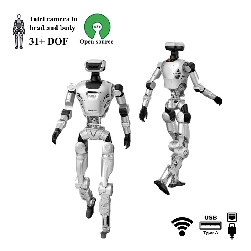 Humanoid robot LimX Oli - Humanoid 31 DOF (frihetsgrader) + INTEL ...