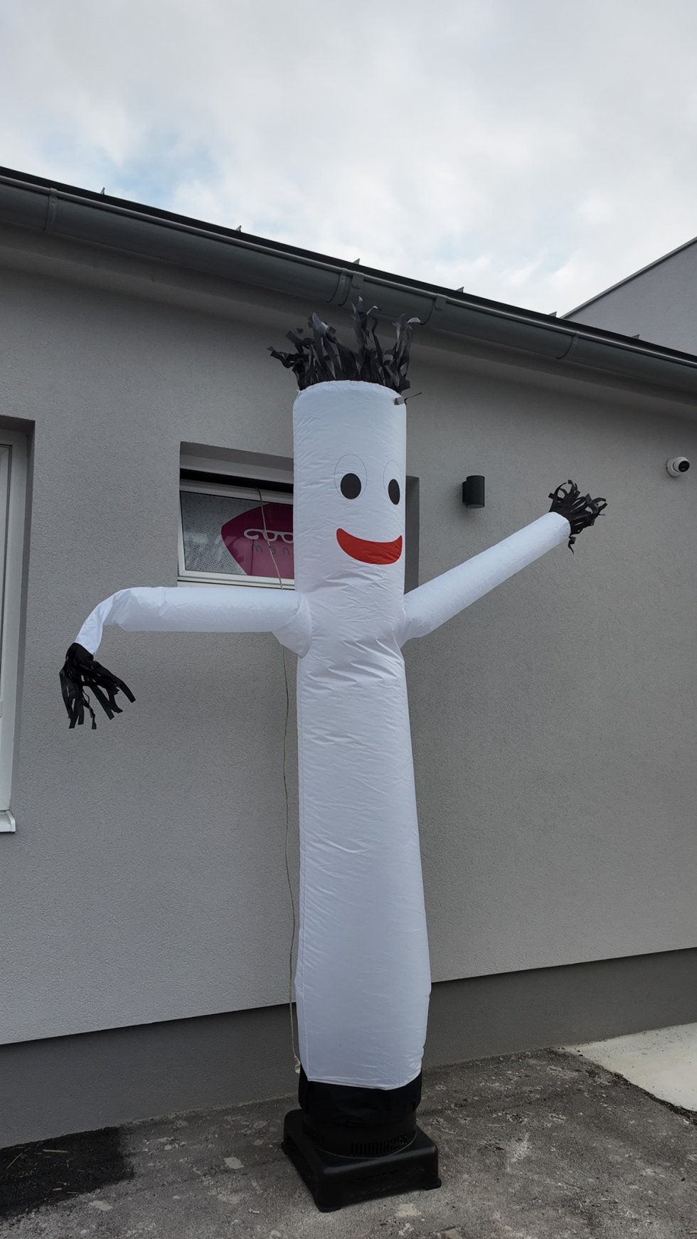 Wacky waving inflatable tube guy - Air dancer man with LED RGB fan with ...