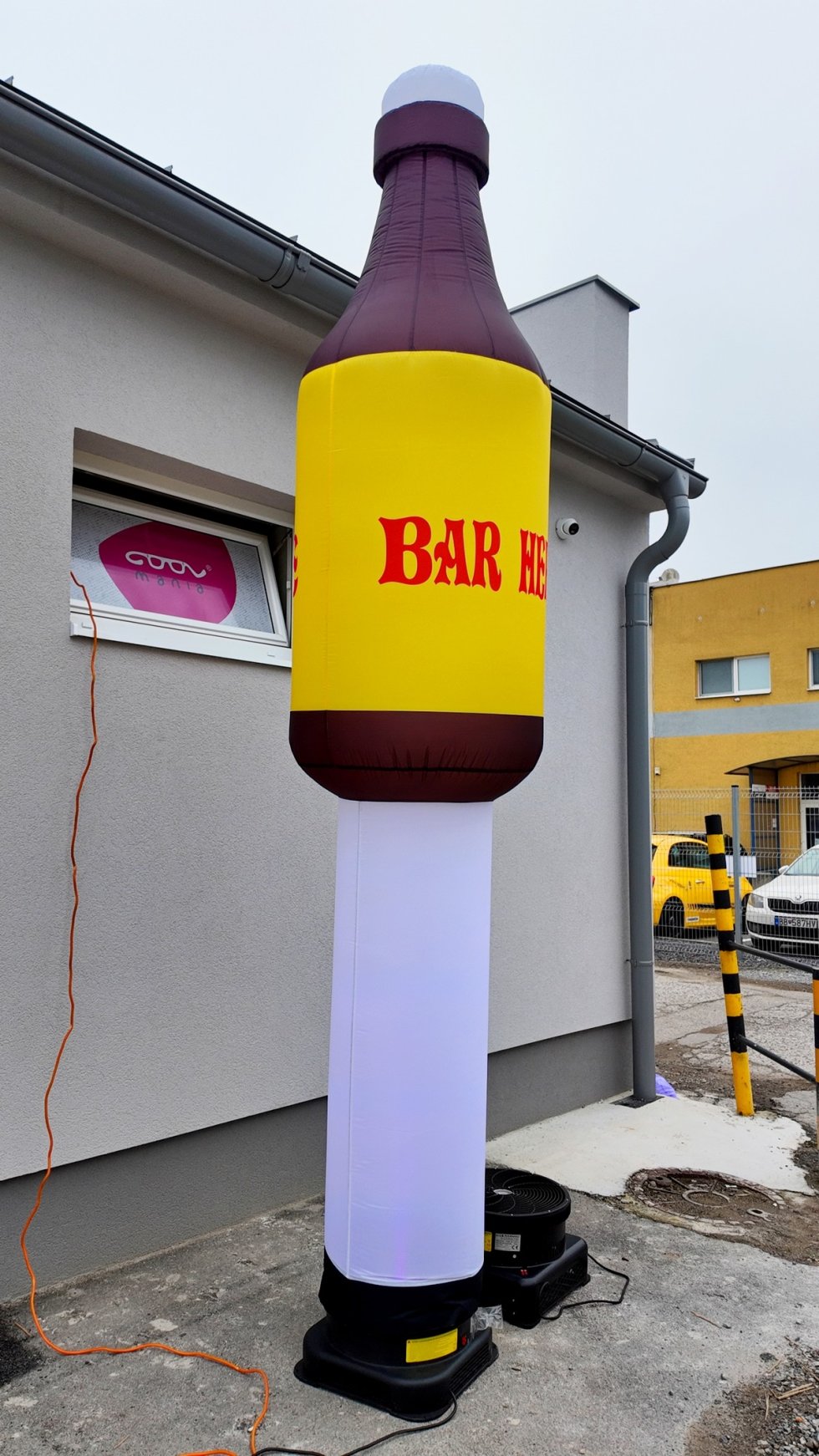 Inflatable advertising bottle (bar) – blow up outdoor advertising sign ...