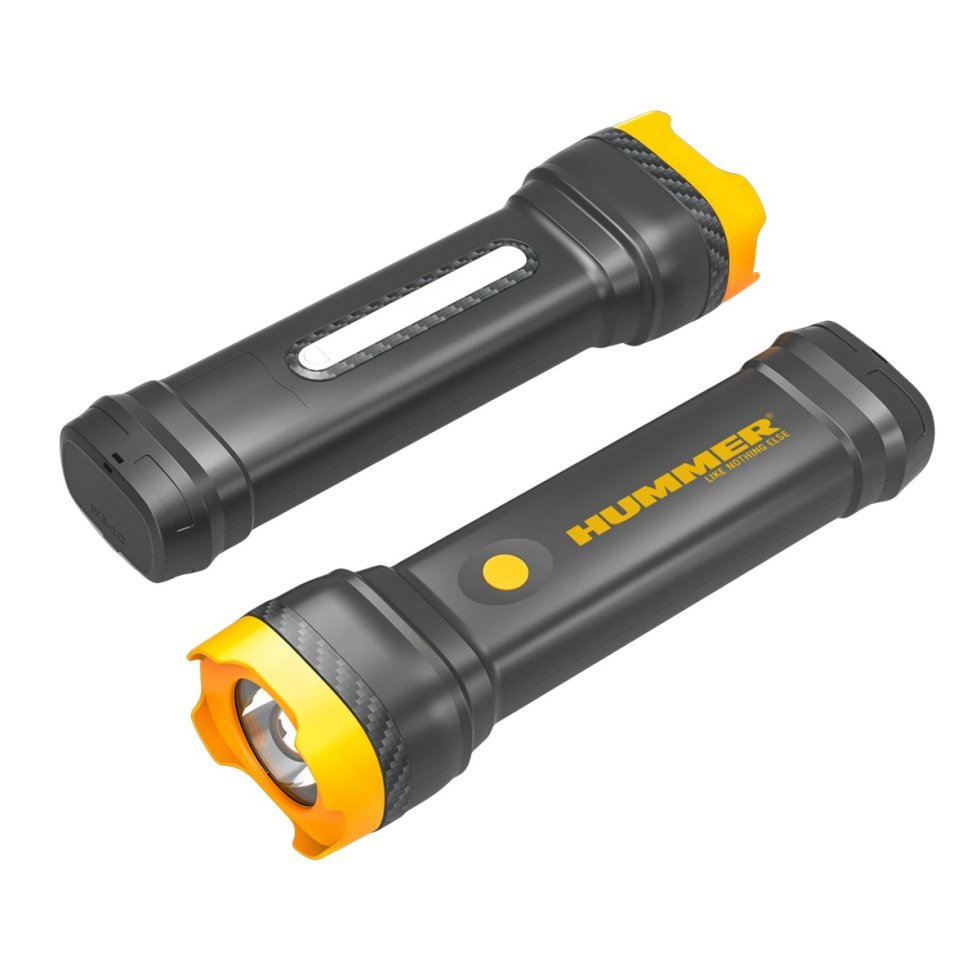 Hummer HXF – LED flashlight 400 lumens + Car starter + Powerbank 10000 ...