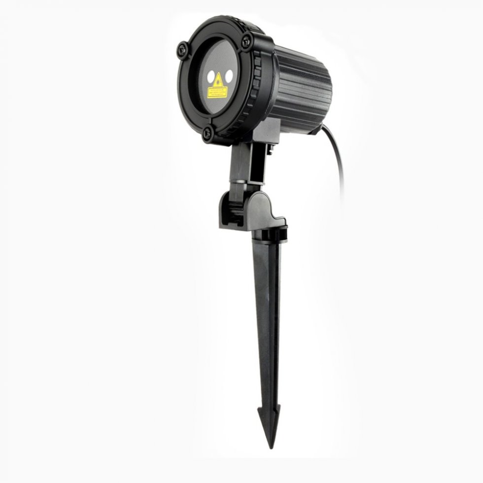 Outdoor laser light projector - RGBW lights colorfull garden projection ...