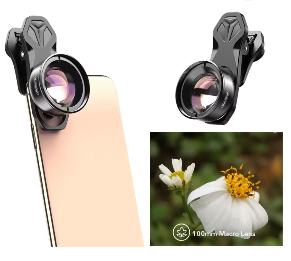 Macro Lens for Mobile Phone 100 mm 4K HD – 10× Super Macro Objective ...
