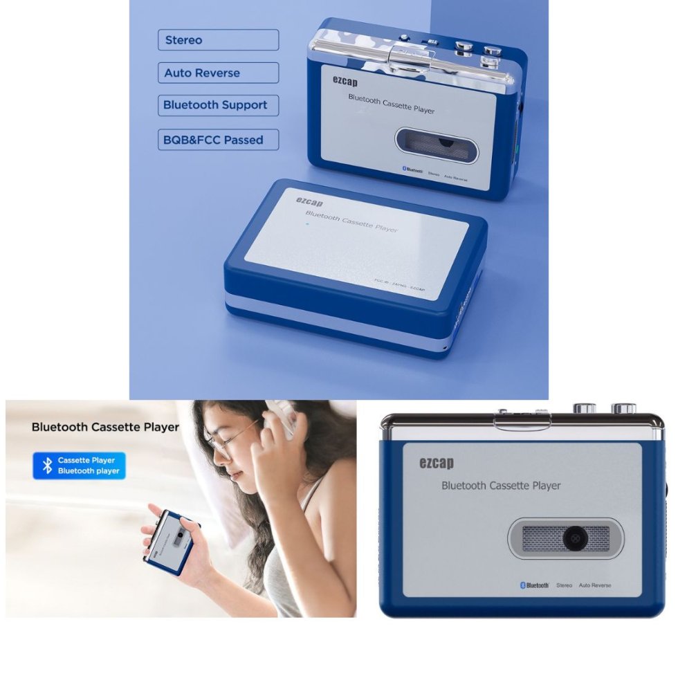 Walkman portable bluetooth - cassette tapes playing via bluetooth ...